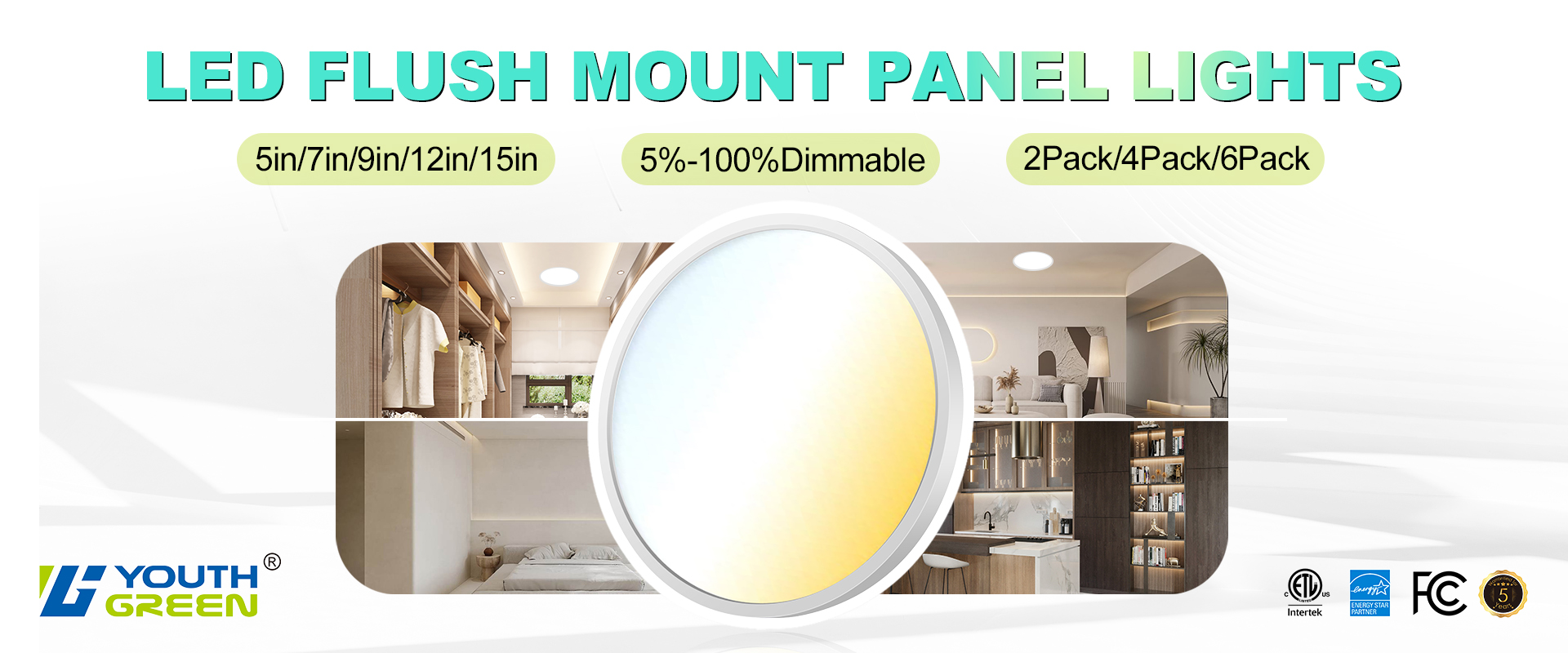 Customized LED Surface Panel Light - Youthgreen